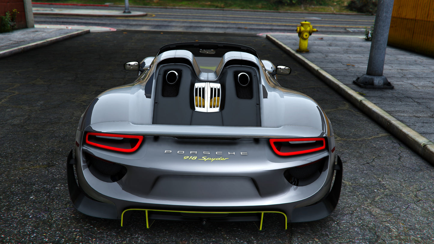 Porsche 918 Spyder | Rmod Customs – Gorilla Cars & MLO