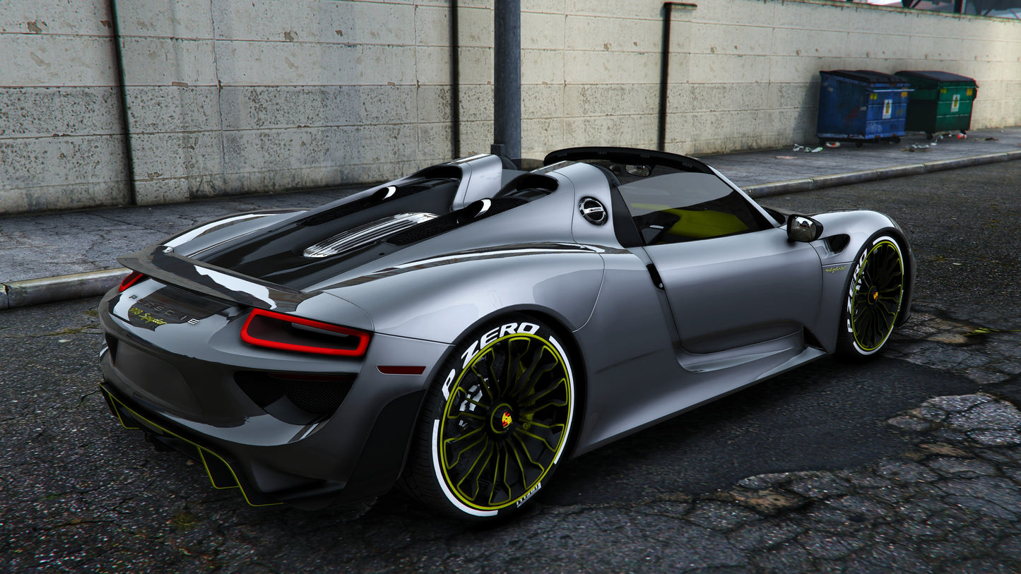 Porsche 918 Spyder | Rmod Customs – Gorilla Cars & MLO
