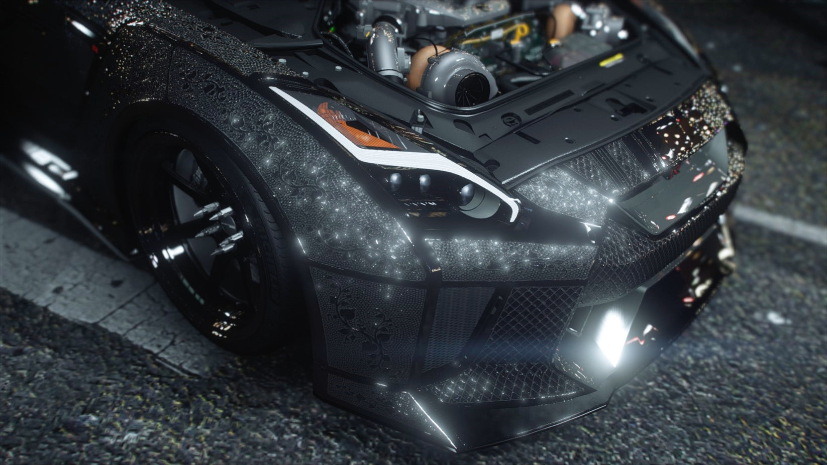 Nissan GT-R R35 'Kuhl Racing' Chrome | Zlayworks – Gorilla Cars & MLO