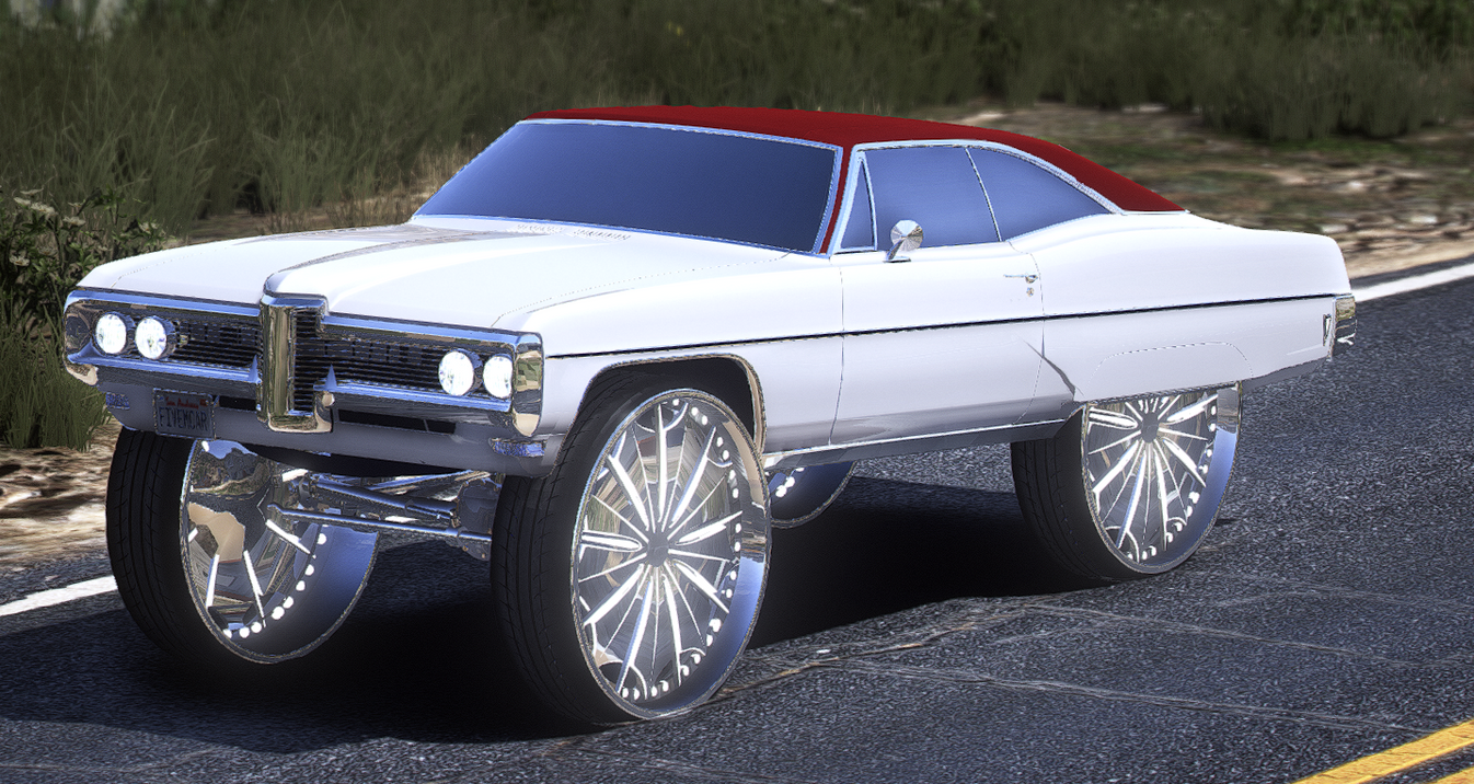 (Debadged) Pontiac Boneville 1968 Donk – Gorilla Cars & MLO