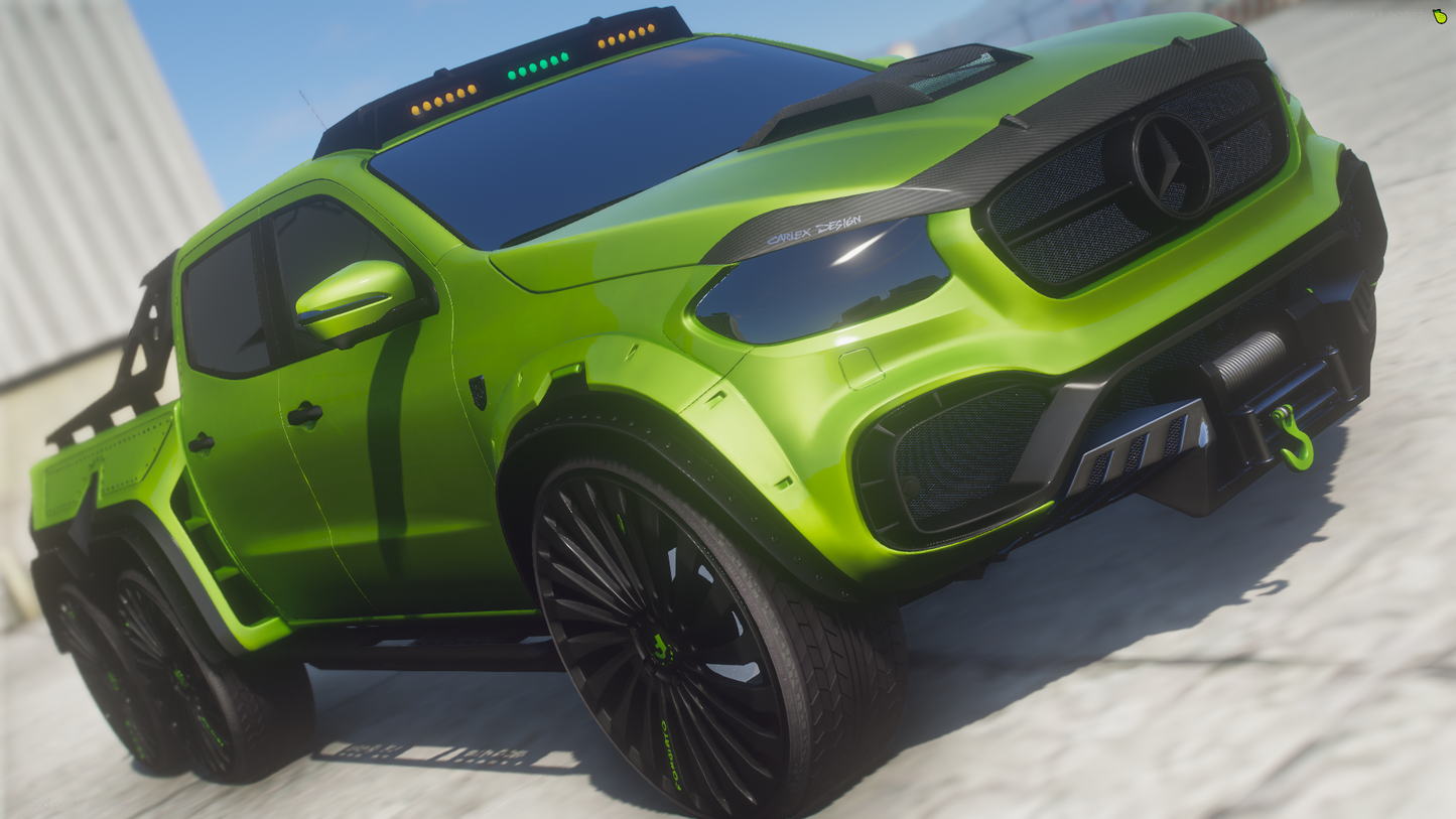 2018 Mercedes X-Class 6x6 on Forgis | Nukem Customs – Gorilla Cars & MLO