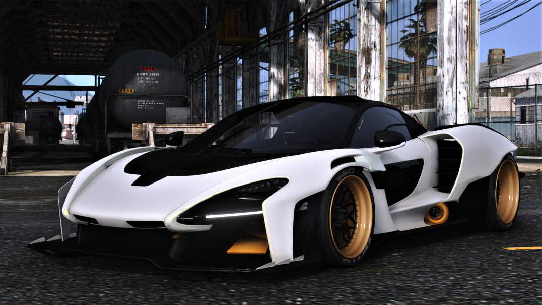 Drippy Mclaren Senna widebody | Nejcs Garage – Gorilla Cars & MLO