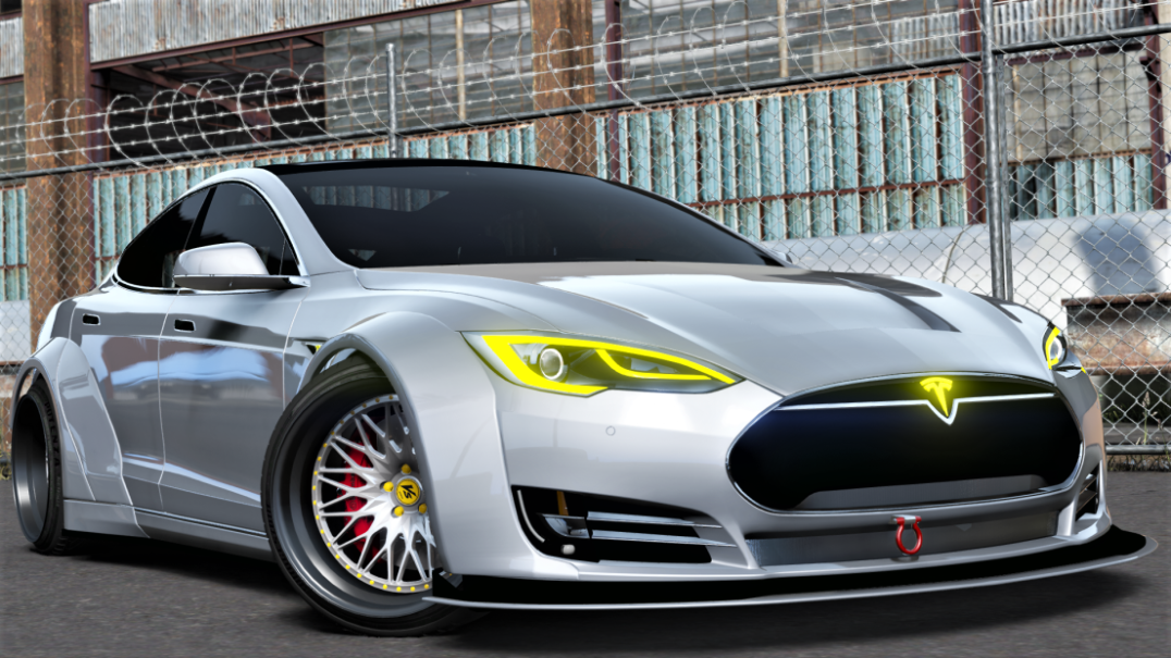 Tesla Model S Widebody | South Coast Customs – Gorilla Cars & MLO