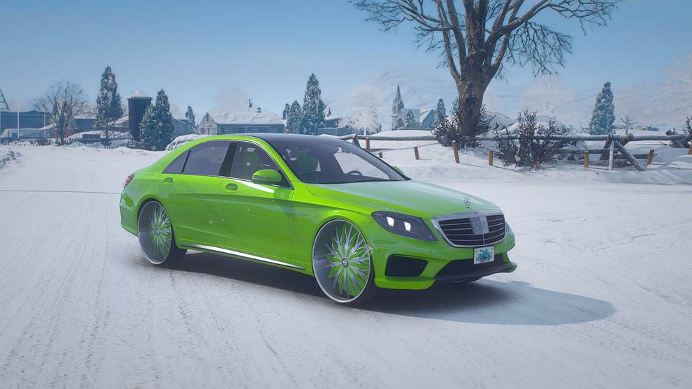 Mercedes S600 Donk Spiners | Genius Garage Works – Gorilla Cars & MLO