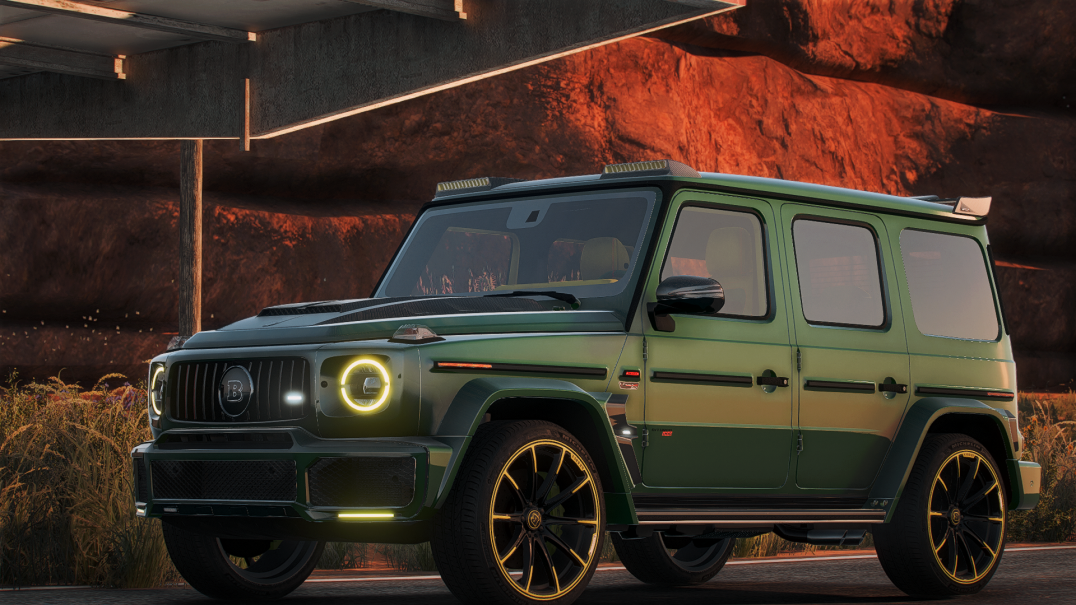 Mercedes-Brabus G63 G800 Black Ops | Nukem Customs – Gorilla Cars & MLO