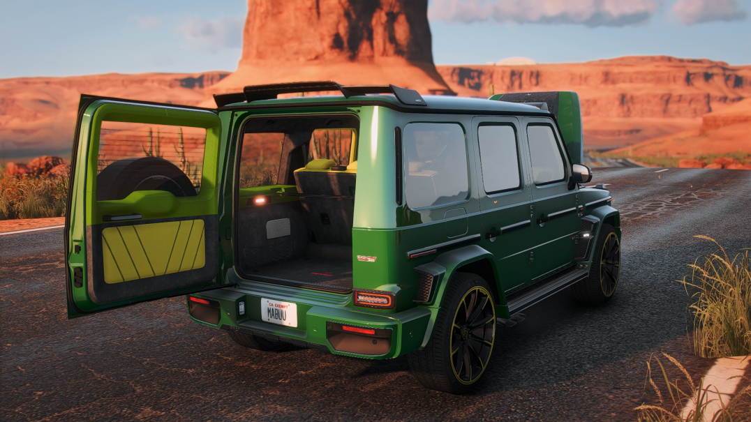 Mercedes-Brabus G63 G800 Black Ops | Nukem Customs – Gorilla Cars & MLO