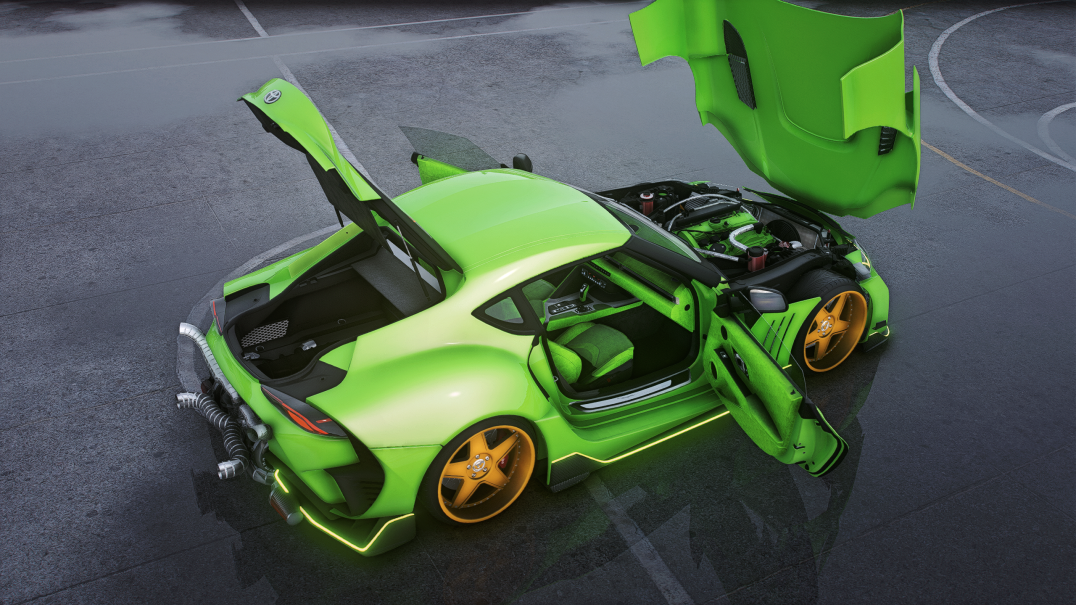 Toyota Supra MK5 Twinturbo – Gorilla Cars & MLO