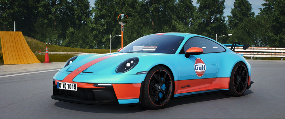 Porsche 992 GT3 Gulf | OYC – Gorilla Cars & MLO