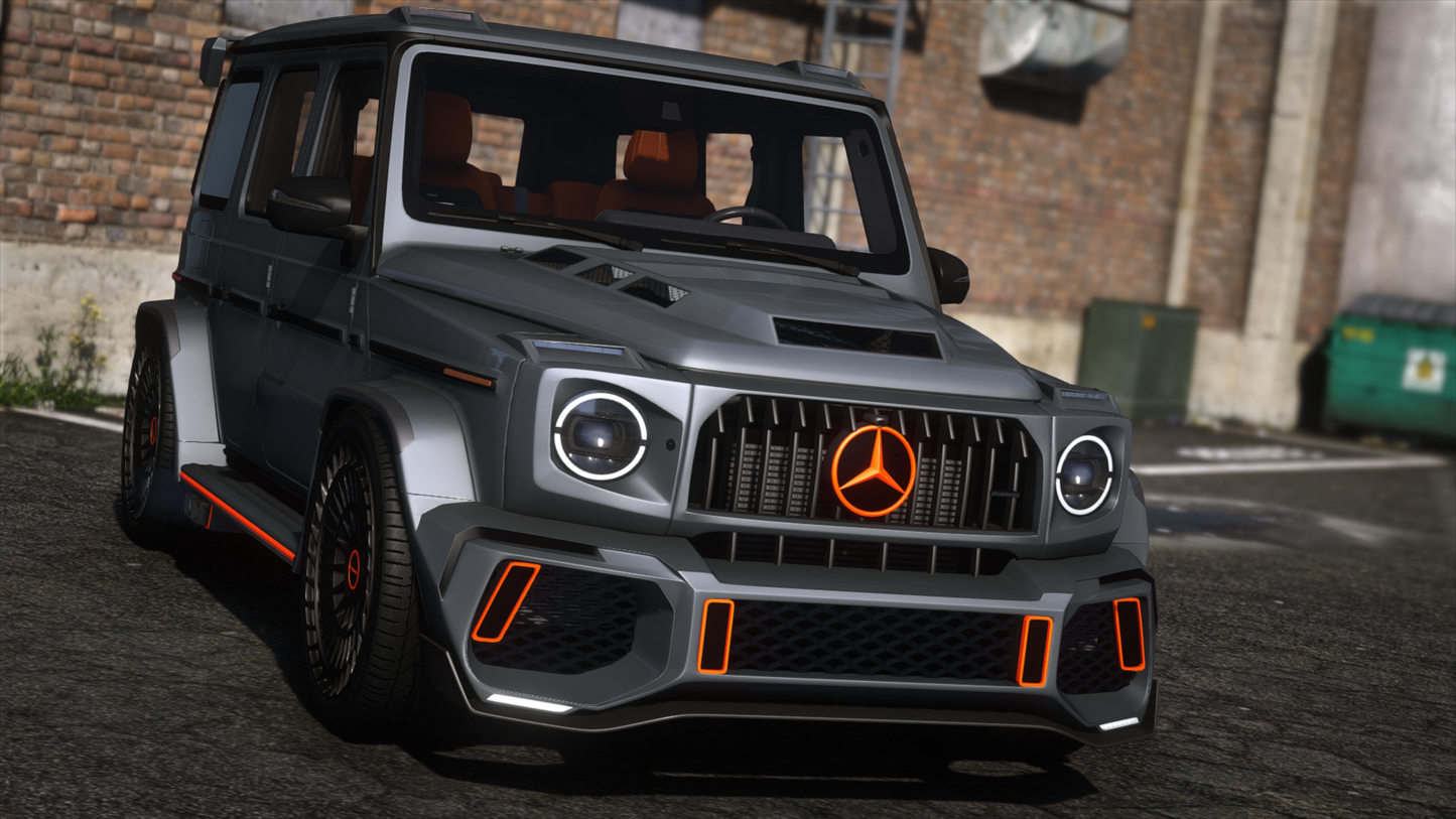 2022 Mercedes G63 "Monolith" | Mykes Customs – Gorilla Cars & MLO