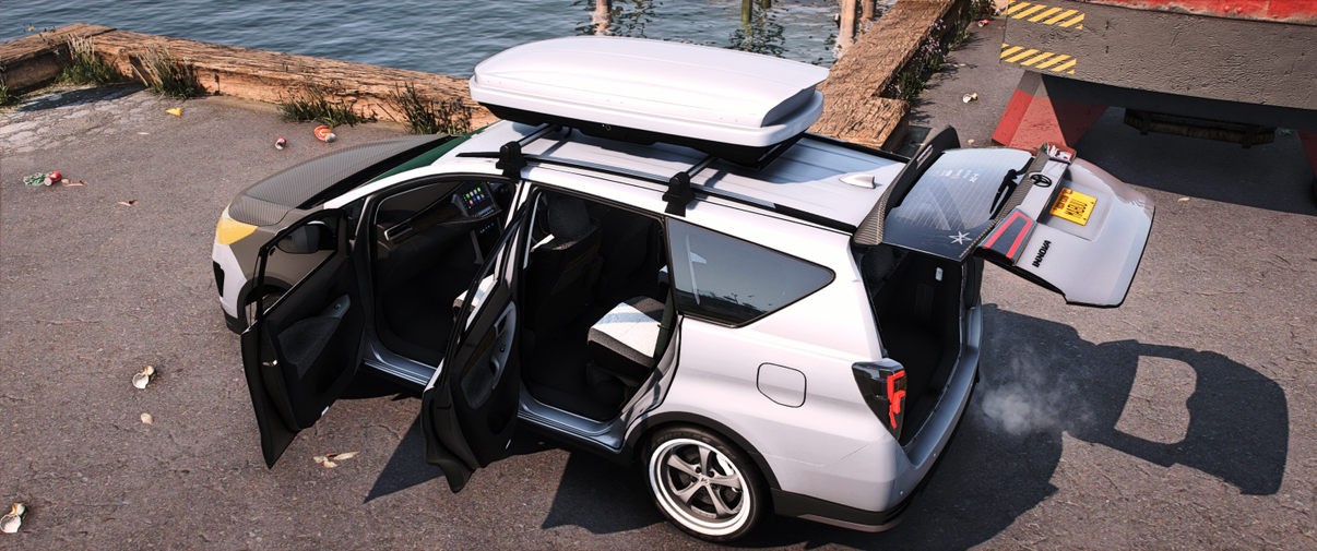 Toyota Innova Reborn Blacked [Tuning] | FZ Project – Gorilla Cars & MLO