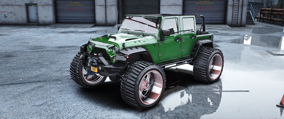 Jeep Wrangler on 30s Off-road Hellcat Swap 713 Motoring – Gorilla Cars ...