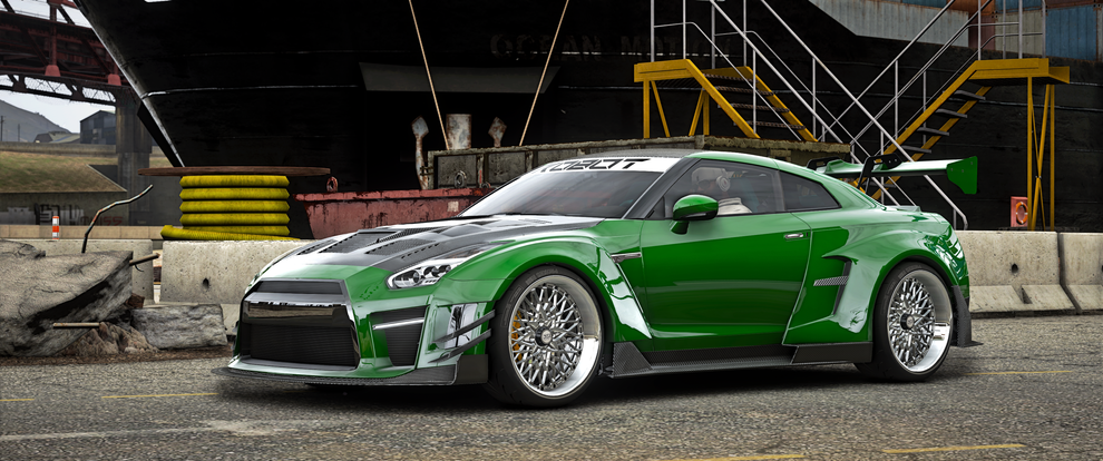 Nissan GTR R35 Robot Craftsman "Godzilla" [Only Sell] | D. ICY Customs ...
