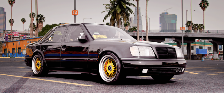 Mercedes Benz W124 E500 [59 Tunings Part] | Hashiriya – Gorilla Cars & MLO