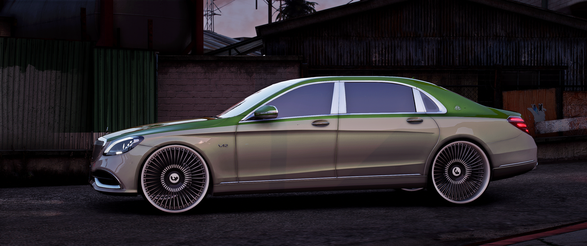 Mercedes Maybach S680 2019 On Forgies | Nukem Customs – Gorilla Cars & MLO