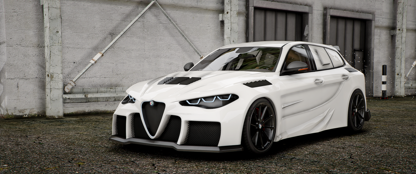 Alfa Romeo Giulia Touring Abflug – Gorilla Cars & MLO