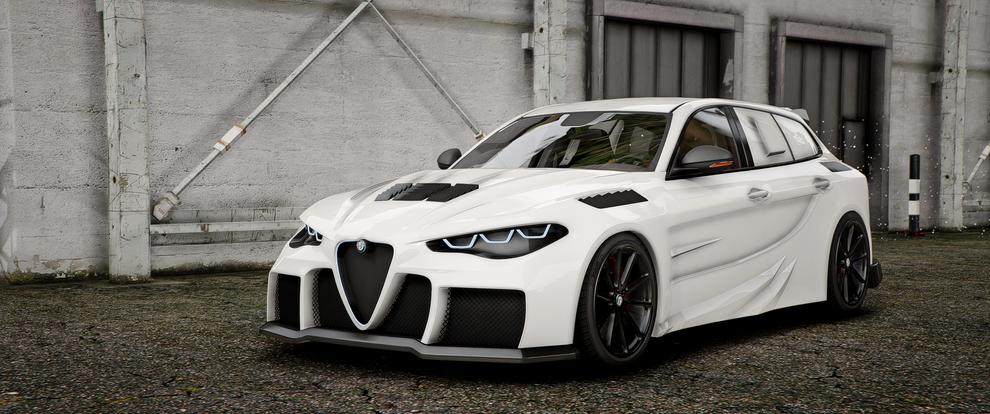 Alfa Romeo Giulia Touring Abflug – Gorilla Cars & MLO