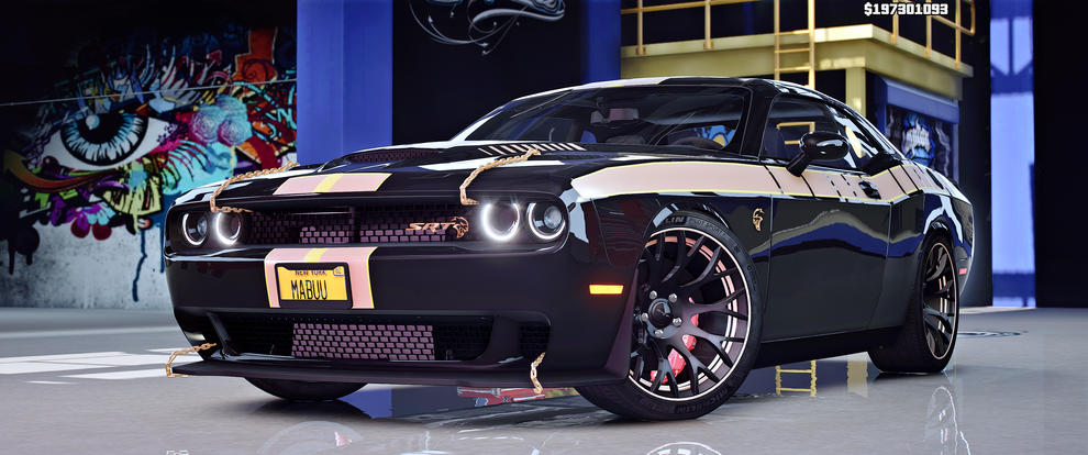 2019 Dodge Challenger Hellcat Slimbody uper Phoenix SRT Replica | 4K C ...