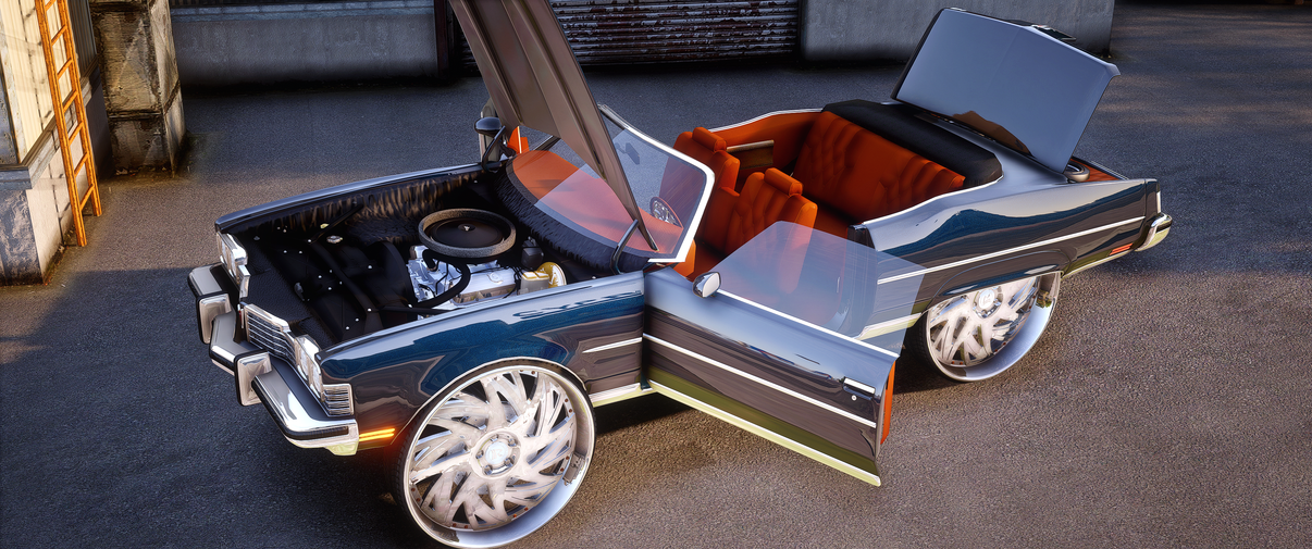 Pontiac Grand Deville 1973 – Gorilla Cars & MLO