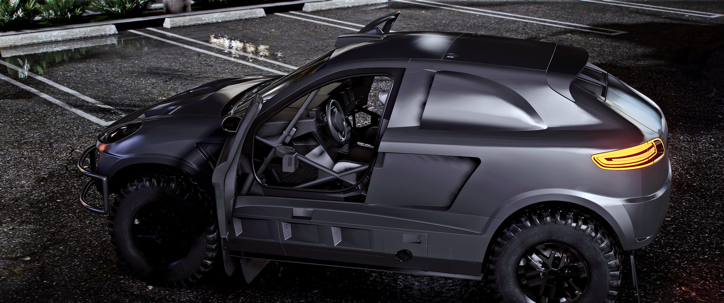 (Debadged) Porsche Macan Rally | Adan – Gorilla Cars & MLO