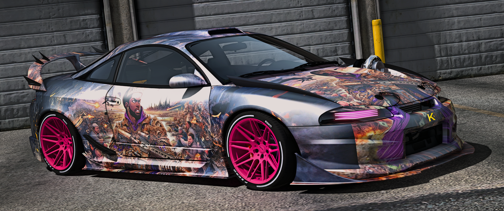 (Custom Orden) Eclipse GSX Widebody K3 [Only Sell] | D. ICY Customs ...