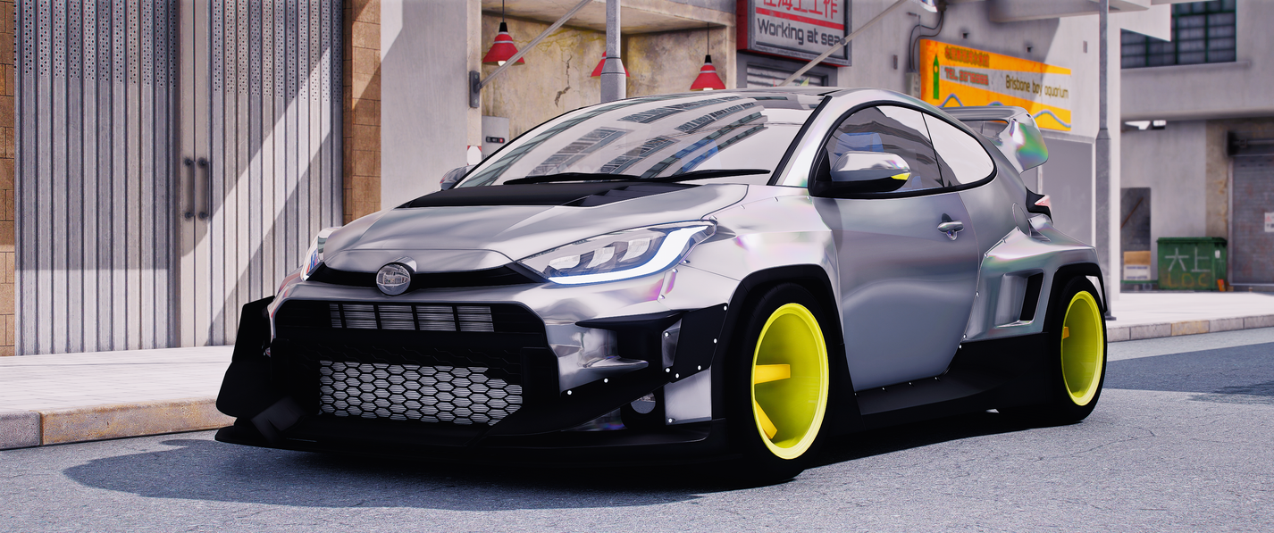 (Debadged) 2021 Toyota GR Yaris Widebody | UGC – Gorilla Cars & MLO