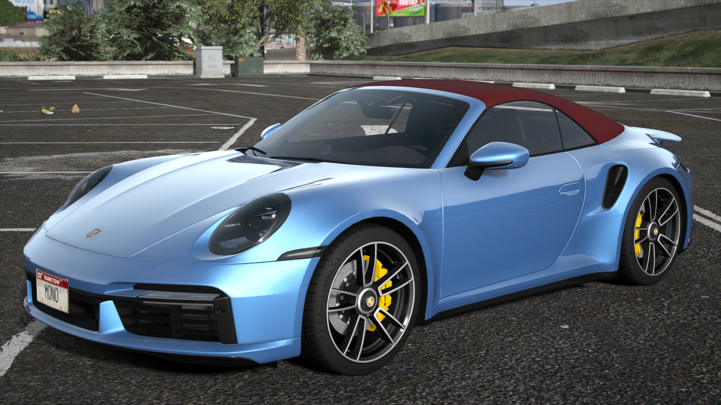 Porsche 911 Turbo S Cabriolet 2021 | GCM – Gorilla Cars & MLO