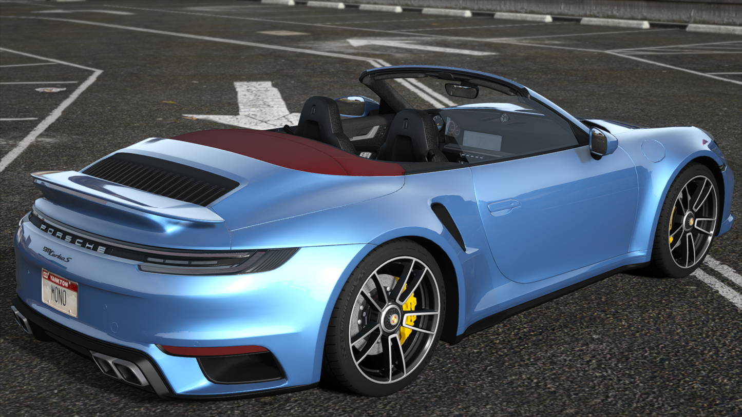 Porsche 911 Turbo S Cabriolet 2021 | GCM – Gorilla Cars & MLO