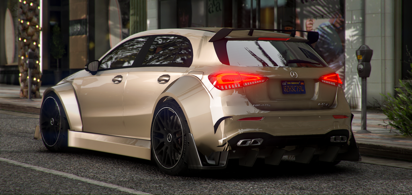 Mercedes A45 Widebody | Hamada Drift – Gorilla Cars & MLO