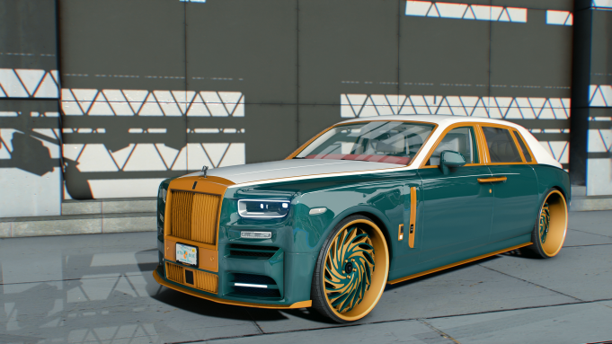 Rolls Royce Phantom VIII Donk | RTG Customs – Gorilla Cars & MLO