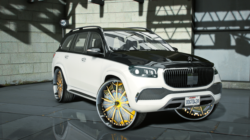 Mercedes GLS600 Maybach Donk | BrainShack Customs – Gorilla Cars & MLO