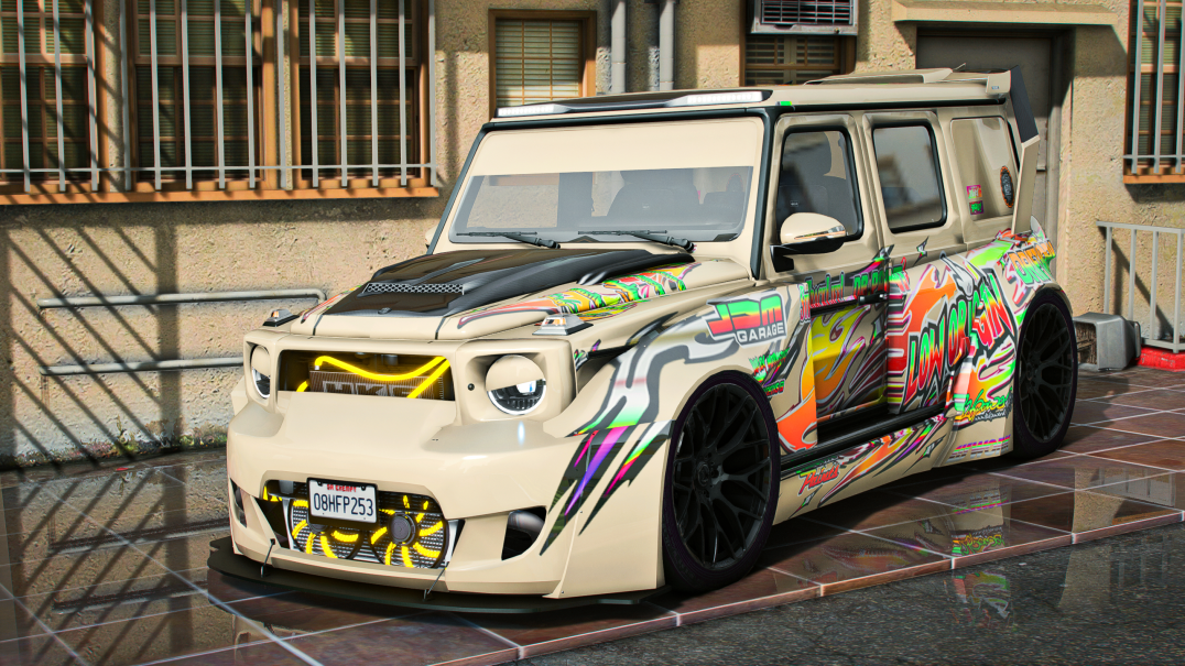 Mercedes G63 Custom (4 Livery) | FDAC – Gorilla Cars & MLO