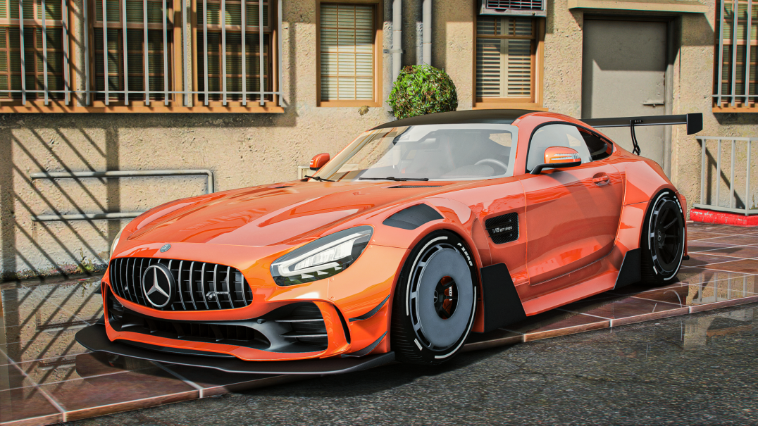 Mercedes AMG GTR Widebody | Dre Customs – Gorilla Cars & MLO
