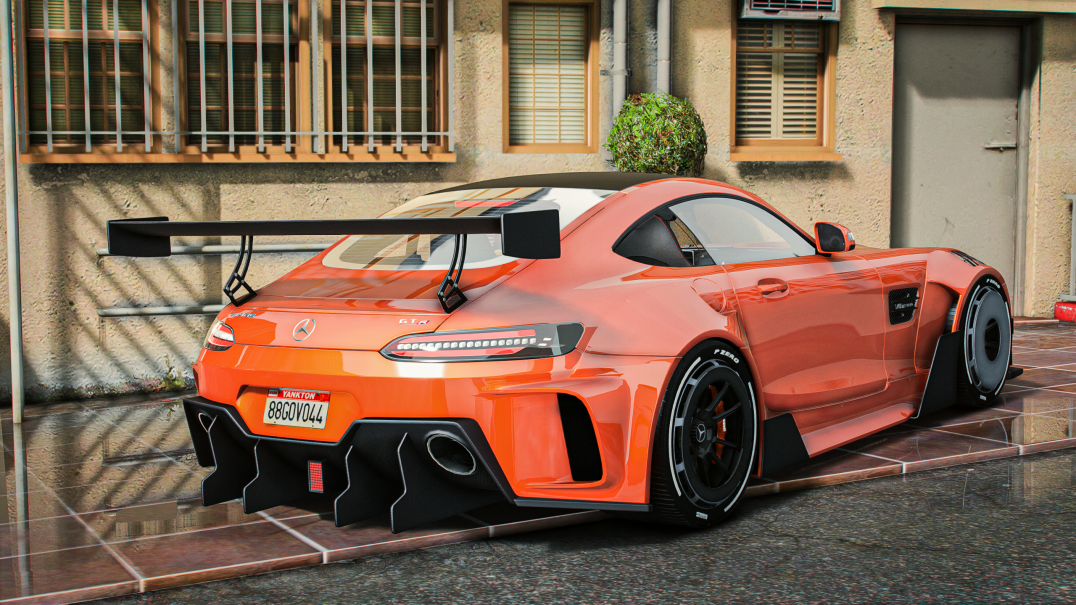 Mercedes AMG GTR Widebody | Dre Customs – Gorilla Cars & MLO