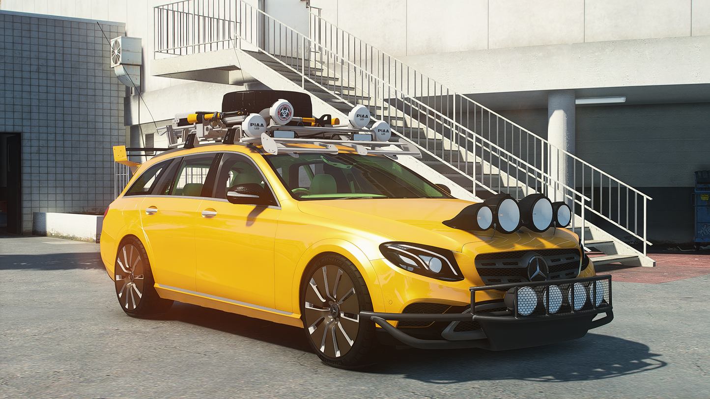 Mercedes Benz E350T (Brabus, AMG and Offroad Tuning) | VsV Nord ...