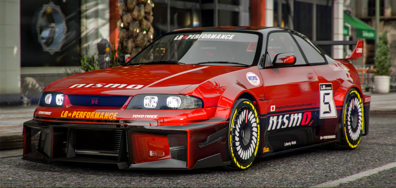 Nissan Skyline GTR R33 1993 Liberty Walk Super Silhouette | WZ Media ...