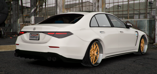 Mercedes S63 Stance 2022 | RY Customs – Gorilla Cars & MLO