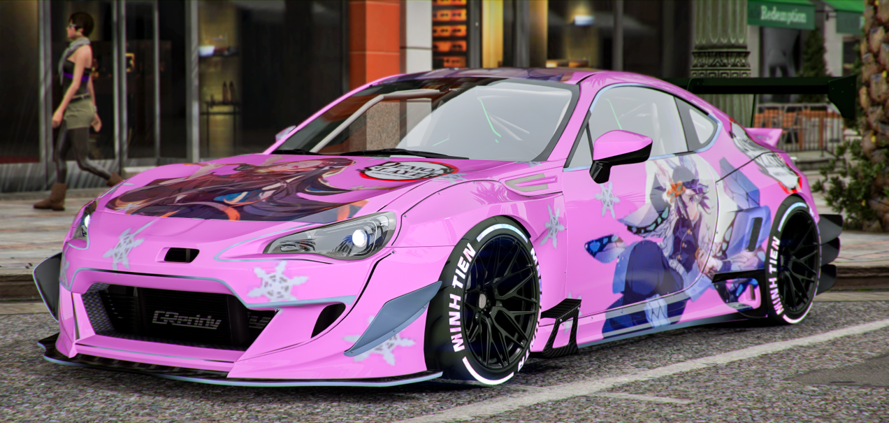 Subaru BRZ Demon Slayer [Dinamic Lights] | Kick Store – Gorilla Cars & MLO