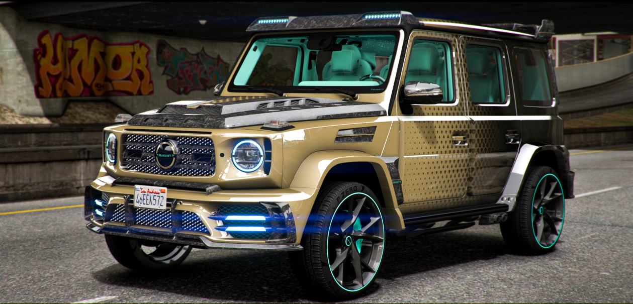Mansory G63 Althalgorithmic Fade 2022 | Liam Tran – Gorilla Cars & MLO