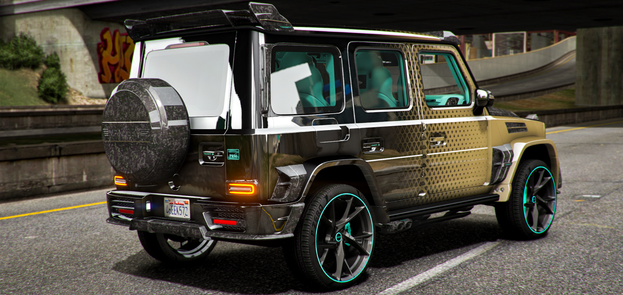 Mansory G63 Althalgorithmic Fade 2022 | Liam Tran – Gorilla Cars & MLO