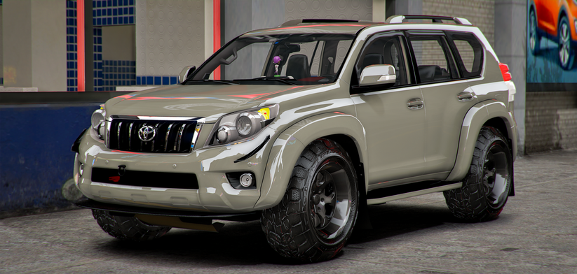 Toyota Prado 150 Artic Truck With Tunings | VSV Nord – Gorilla Cars & MLO