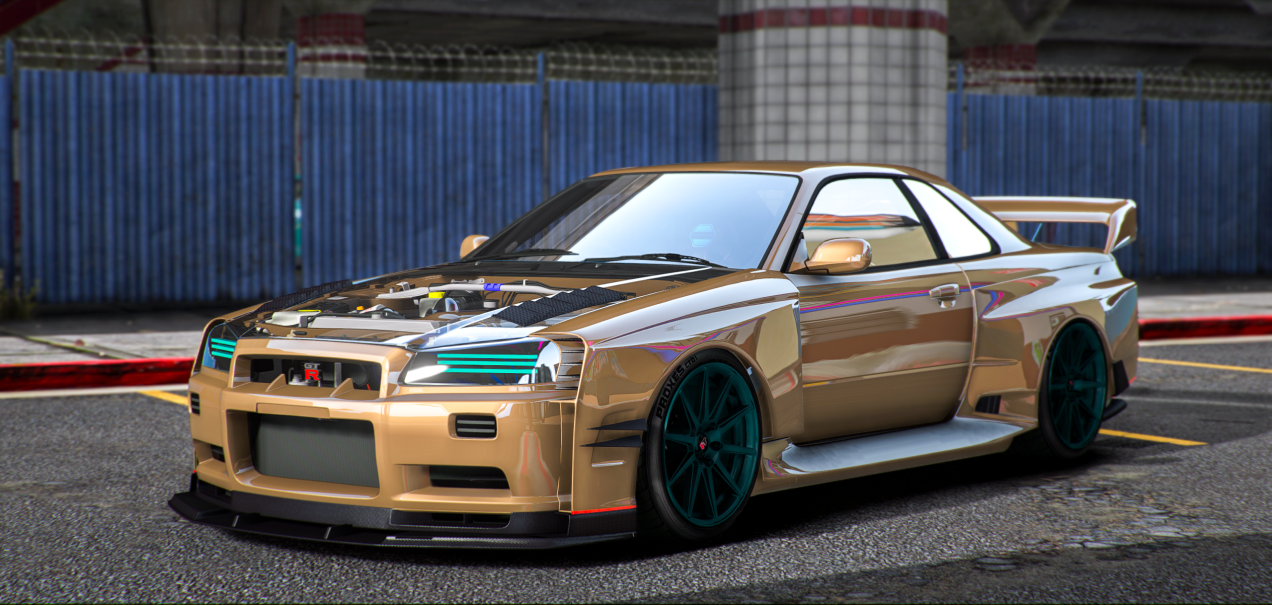 2002 Nissan R34 Skyline GT-R 2JZ | Northern Modifications – Gorilla ...