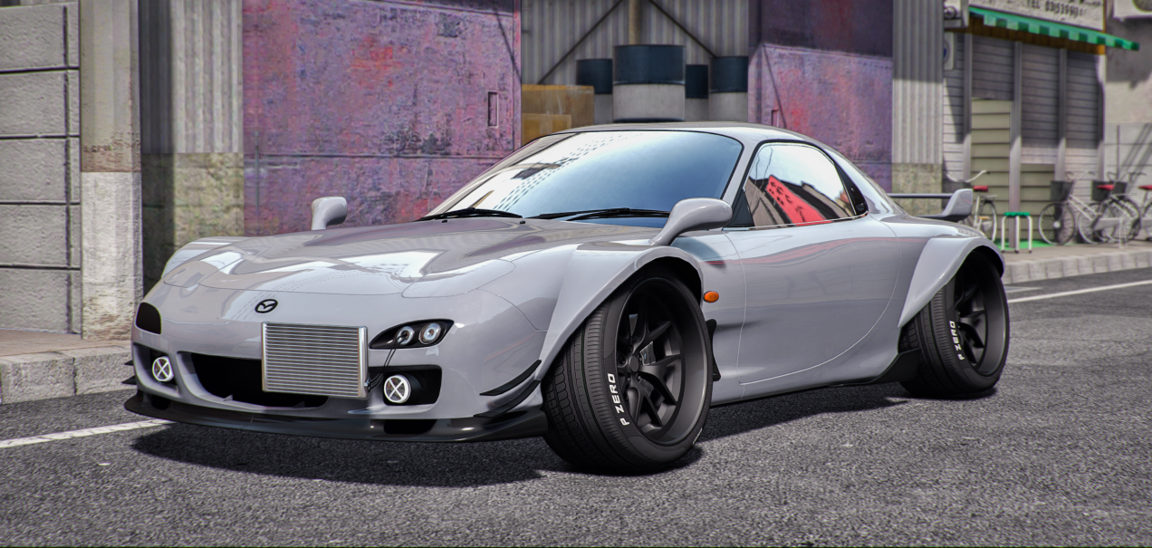Mazda RX7 Slammed | PX – Gorilla Cars & MLO