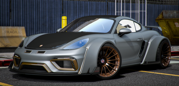 Porsche 718 Cayman GT4 RS Widebody | Hamada Drift – Gorilla Cars & MLO