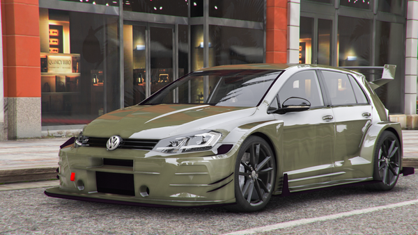 Volkswagen Golf R Custom Bodykit – Gorilla Cars & MLO