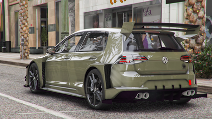 Volkswagen Golf R Custom Bodykit – Gorilla Cars & MLO