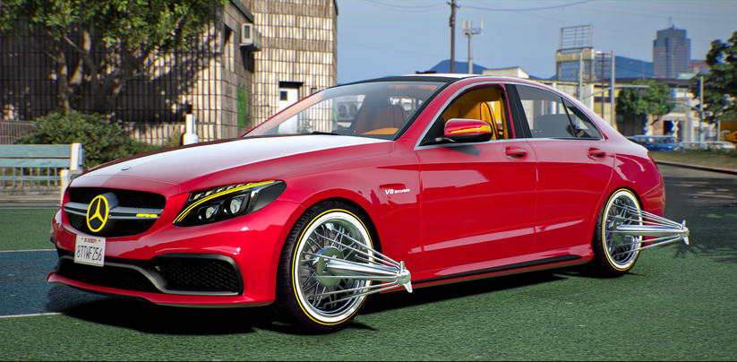 Mercedes AMG C63s Slab | DDC Cars – Gorilla Cars & MLO