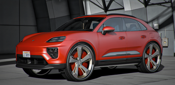 (Debadged) 2024 Porsche Macan Donk on Floaters | GZ Customs – Gorilla ...