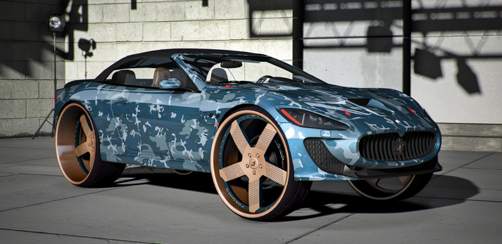 Maseratti GT Donk [Animation sunroof] | GZ Customs – Gorilla Cars & MLO