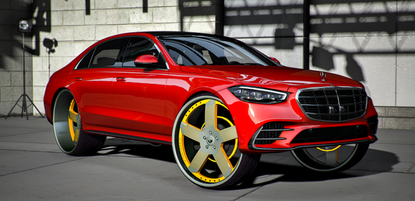 (Debadged) Mercedes S500 W223 Donk [Animation sunroof] | GZ Customs ...