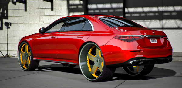 (Debadged) Mercedes S500 W223 Donk [Animation sunroof] | GZ Customs ...